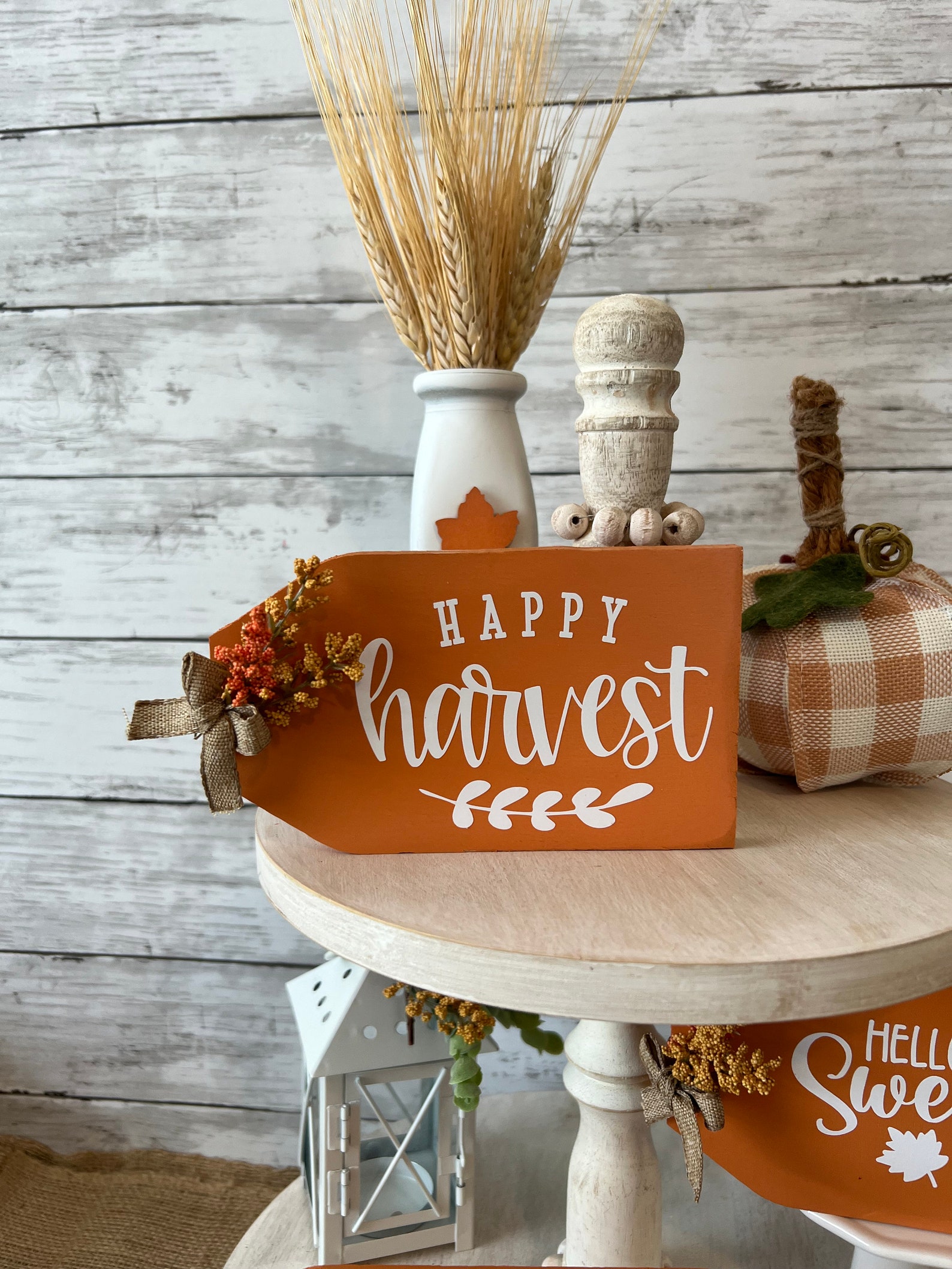 Fall Mini Wood Signs for Tiered Tray Fall Tiered Tray Decor - Etsy