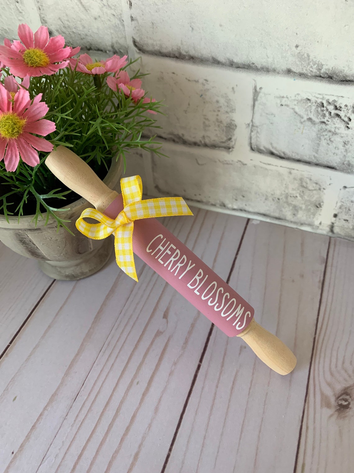 Mini Rolling Pin for Tiered Tray Tiered Tray Decor Spring - Etsy