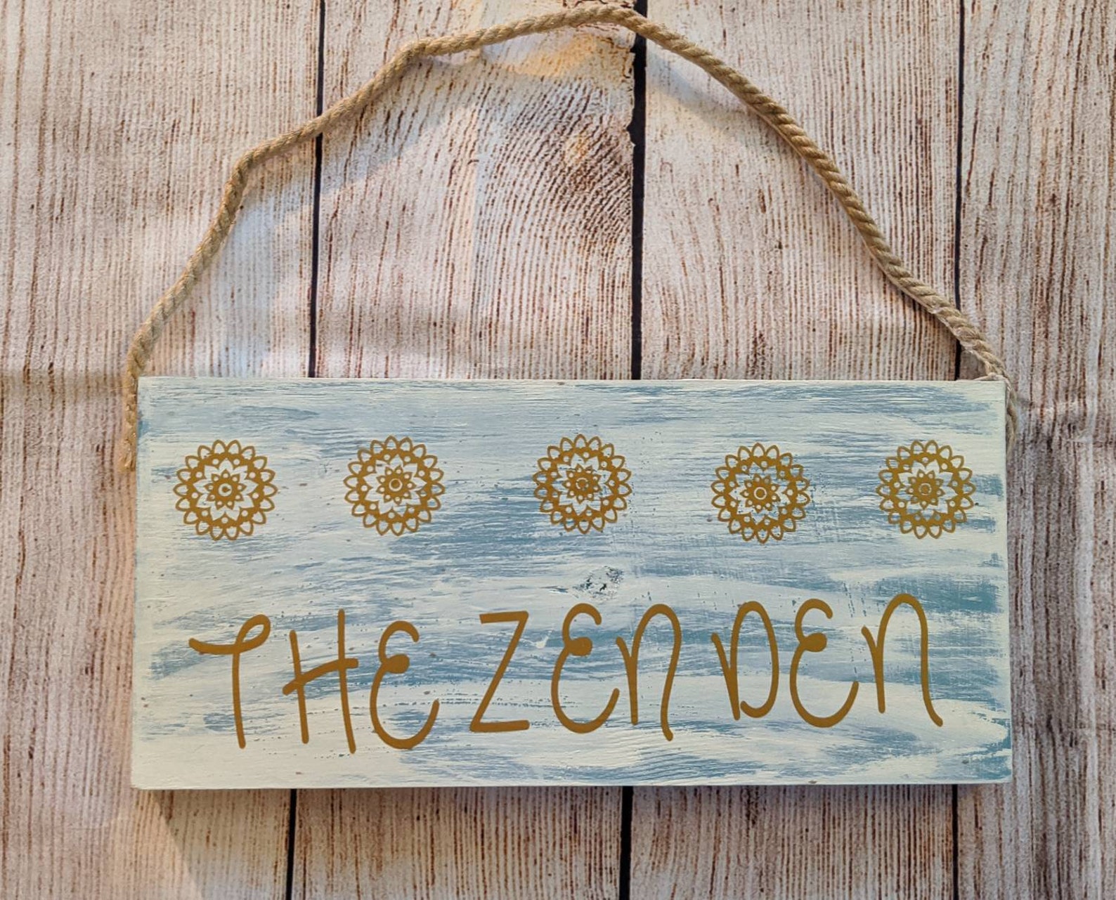 The Zen Den Painted Wood Decorative Signmeditation - Etsy