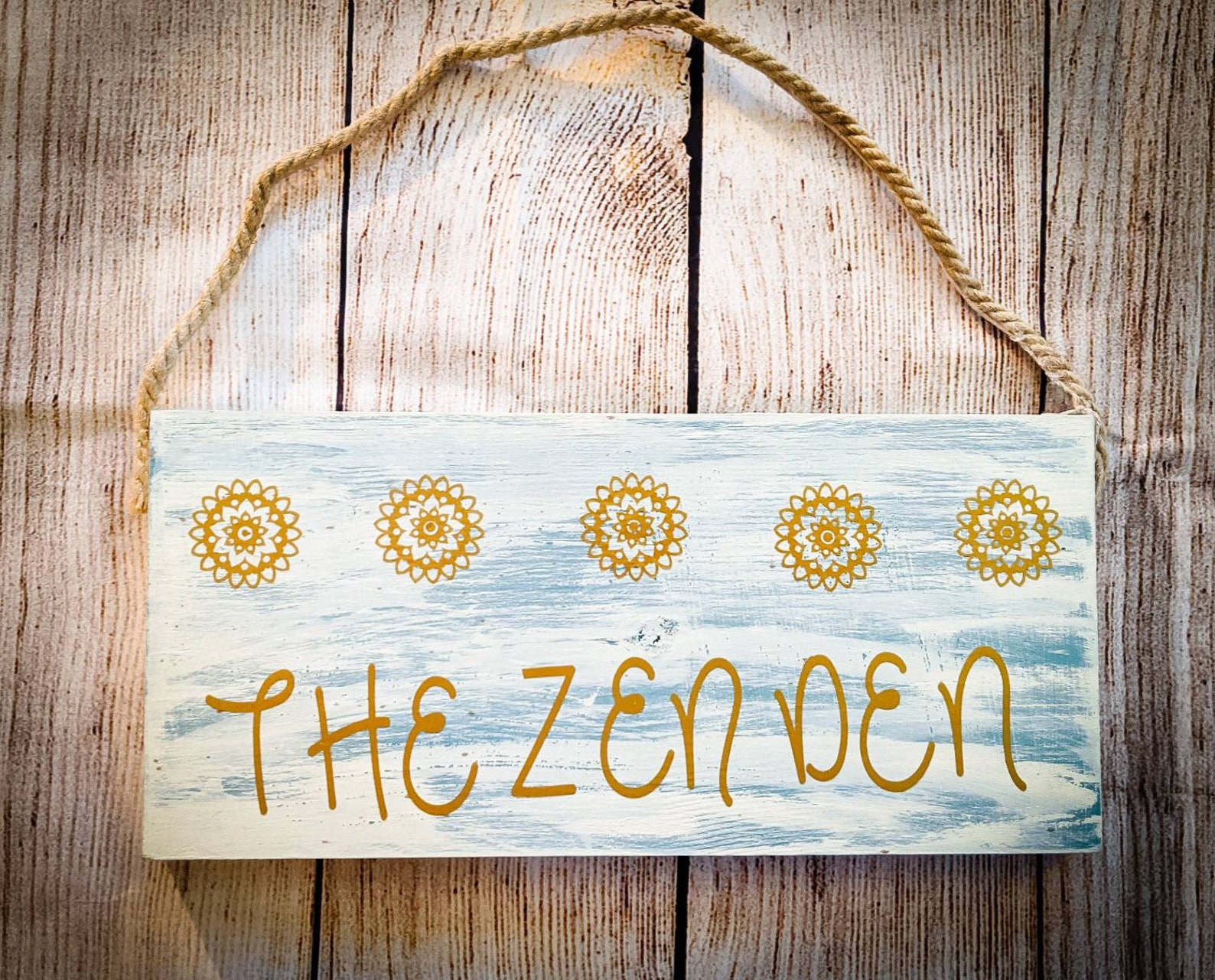 The Zen Den Painted Wood Decorative Signmeditation - Etsy