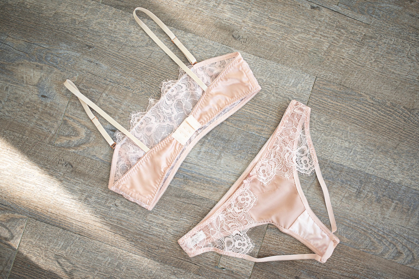 Astrid Silk & Lace Ouvert Panties/sexy Open Back - Etsy UK