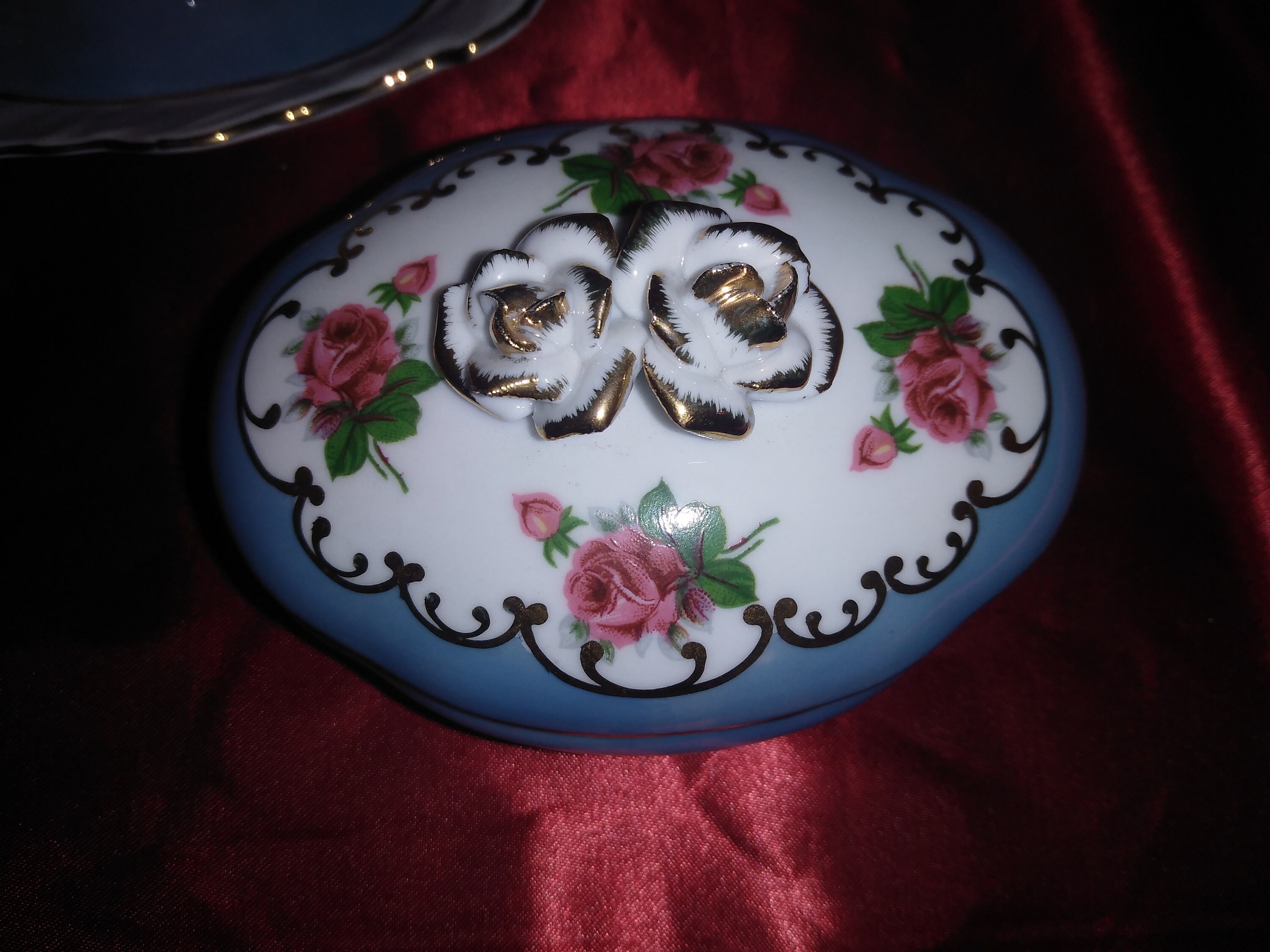 Figurines & Knick Knacks Art & Collectibles Beautiful CIB Porcelain Tea ...