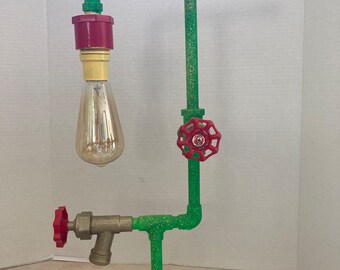 Pvc Pipe Lamp - Etsy