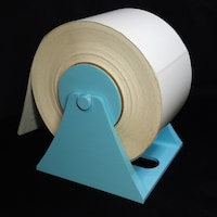 Label Dispenser for Roll Labels – Compact, Closed Case – Multi-size Fit ...