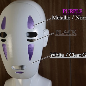 No-face Mask | Kaonashi - Handmade, 3D Printed and Hand Painted ...