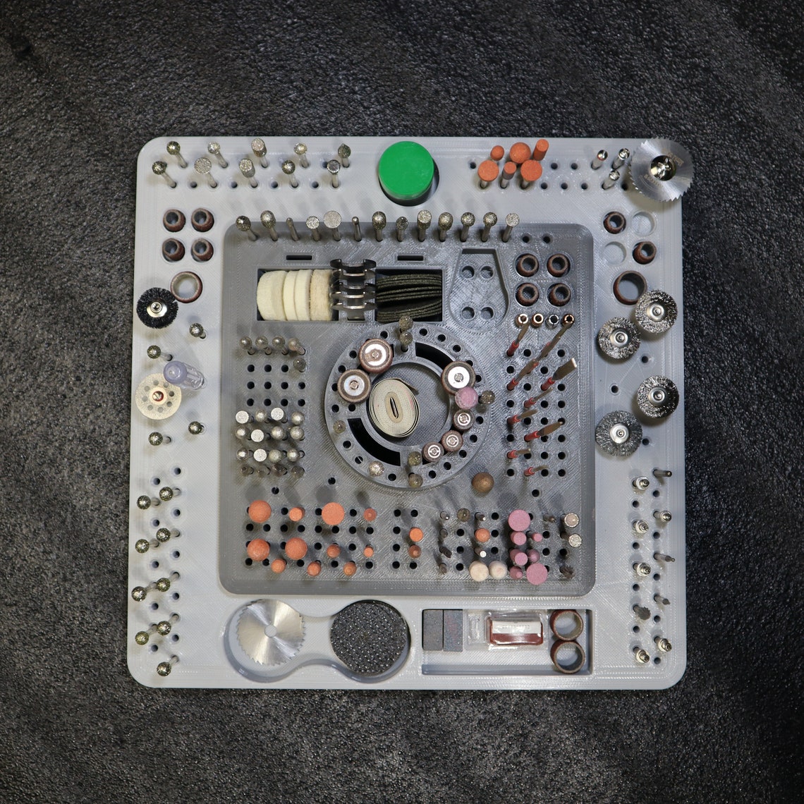 Bur/dremel Bit Organizer Rotary Bit Holder Dremel Bit - Etsy