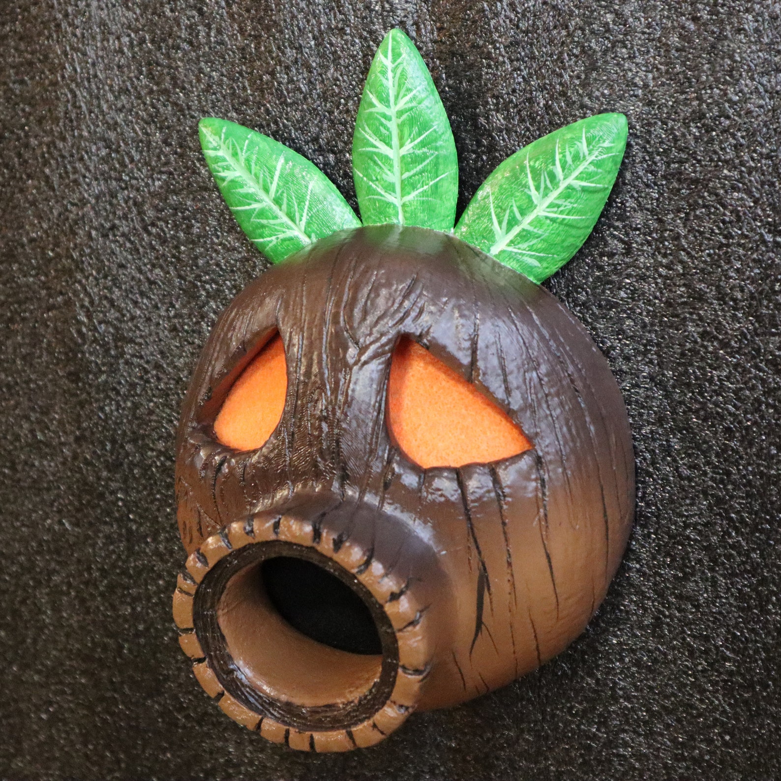 Legend of Zelda Deku Mask Wood Grain NEW MODEL V2.0 Deku - Etsy