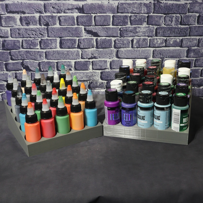 Acrylic Paint Holder Organizer - Etsy
