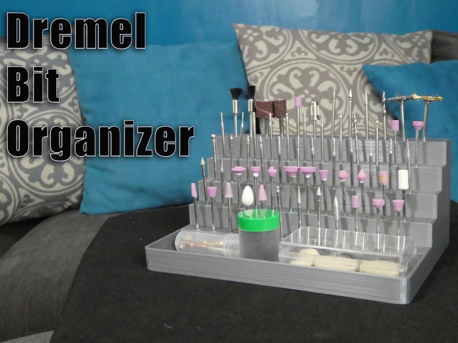 Dremel Bit Organizer / Rotary Bit Holder / Dremel Bit Holder / Dremel ...