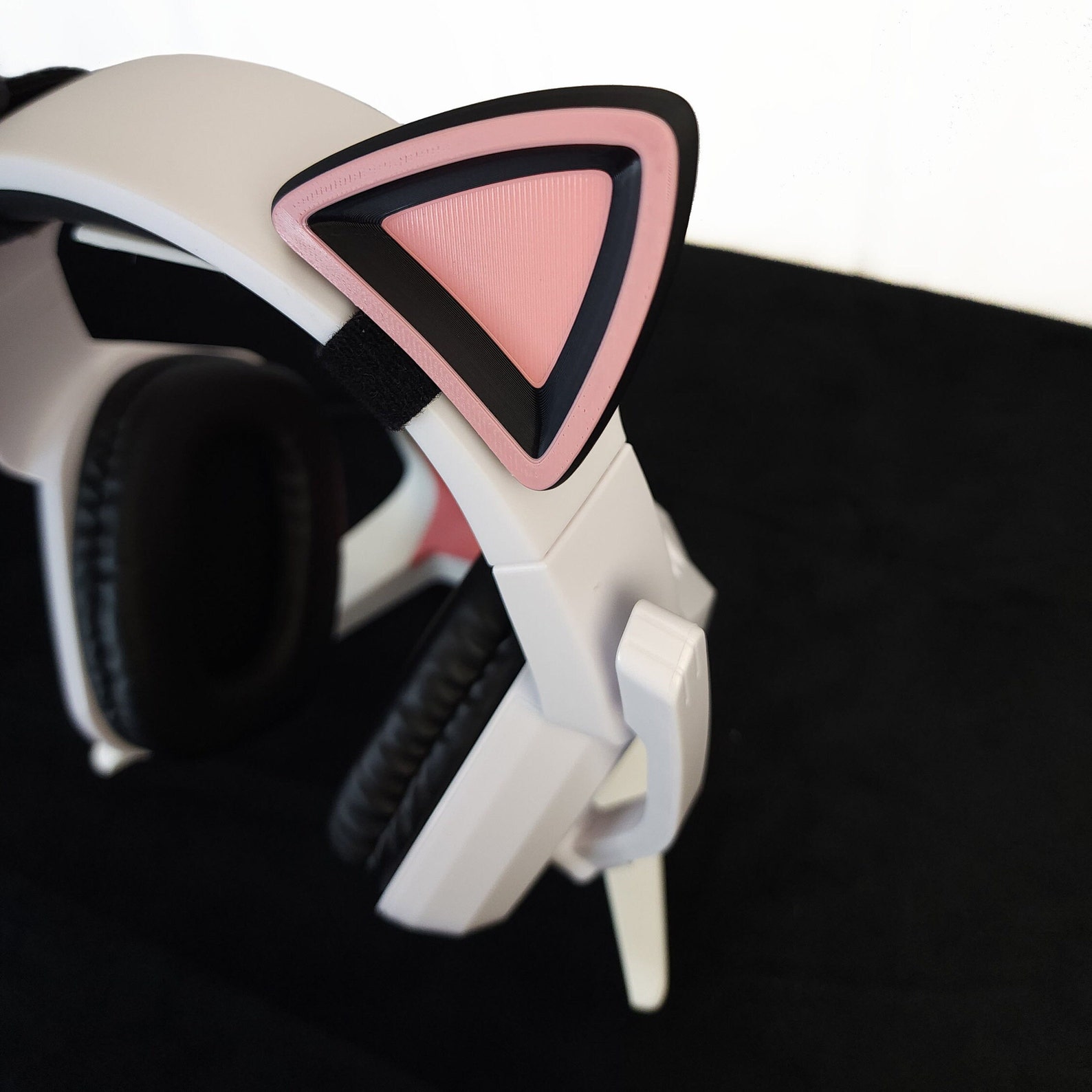 Headphone Cat Ears | Cosplay Cat Ears | Headset Customizable Feline ...