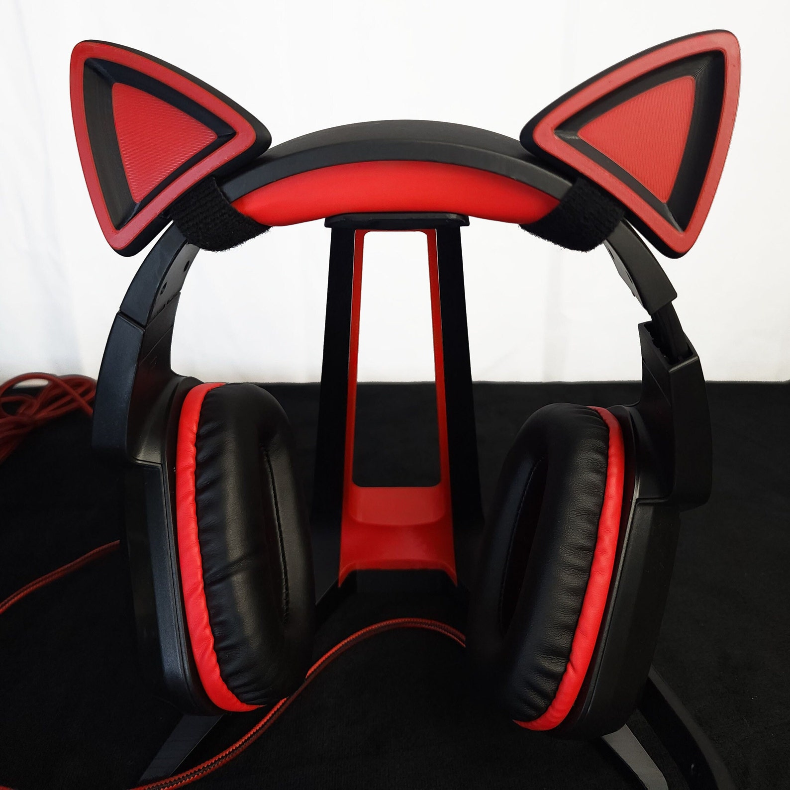 Headphone Cat Ears | Cosplay Cat Ears | Headset Customizable Feline ...