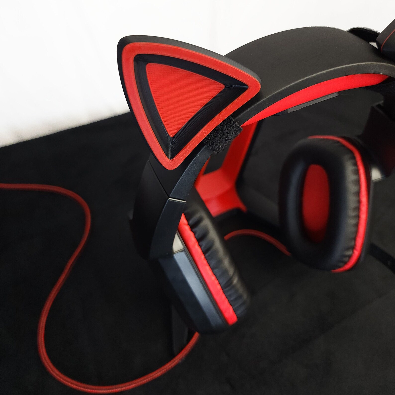 Headphone Cat Ears | Cosplay Cat Ears | Headset Customizable Feline ...