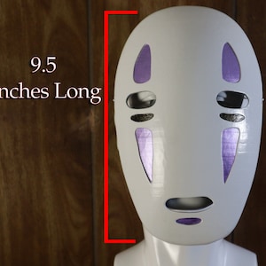 No-face Mask | Kaonashi - Handmade, 3D Printed and Hand Painted ...