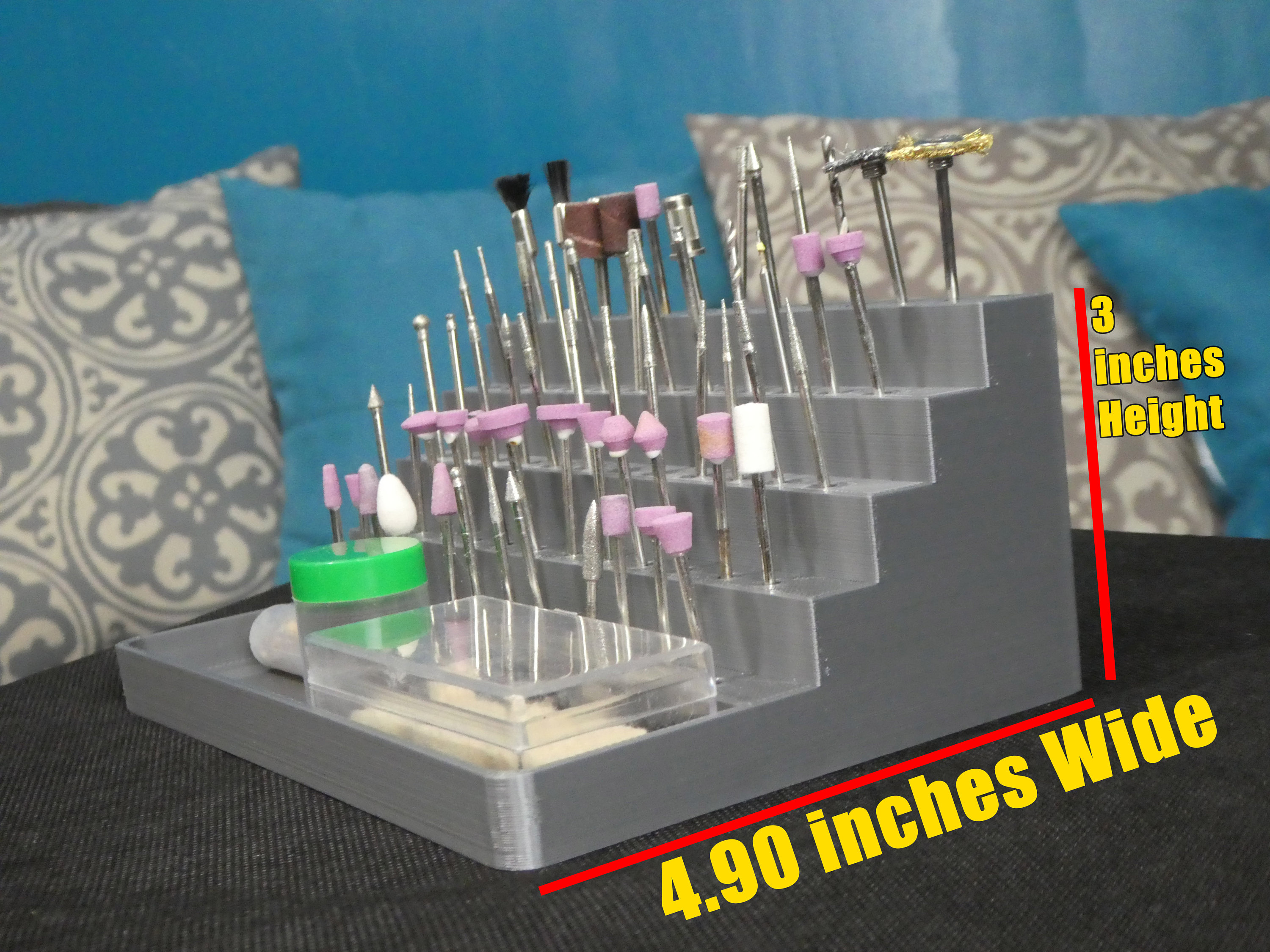 Dremel Bit Organizer / Rotary Bit Holder / Dremel Bit Holder / Dremel ...