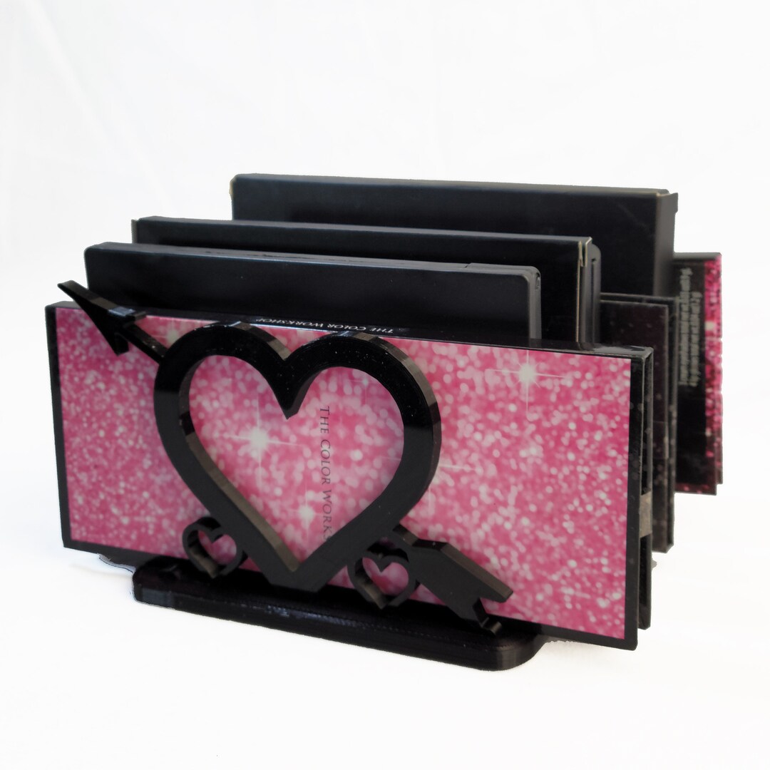 Heart Makeup Organizer | Palette Organizer | Cosmetic Organizer ...