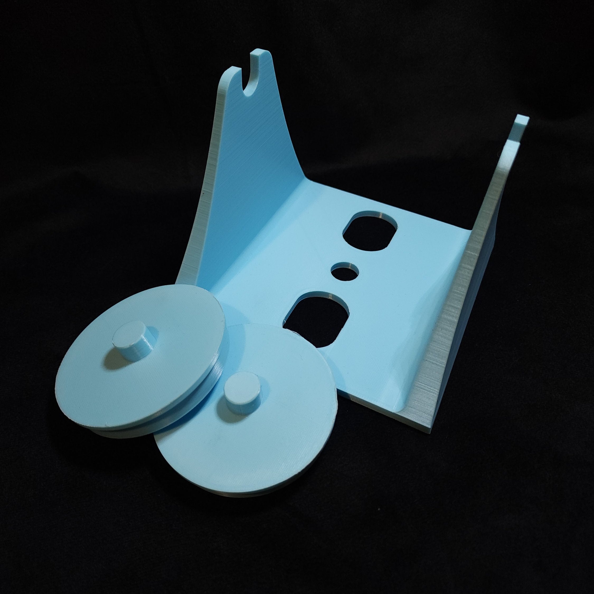 4x6 Label Roll Holder for Large UPS & Fedex Rolls | Sturdy, Easy ...