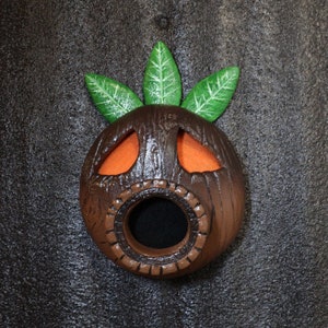 Legend of Zelda Deku Mask Wood Grain | NEW MODEL V2.0 | Deku Mask ...