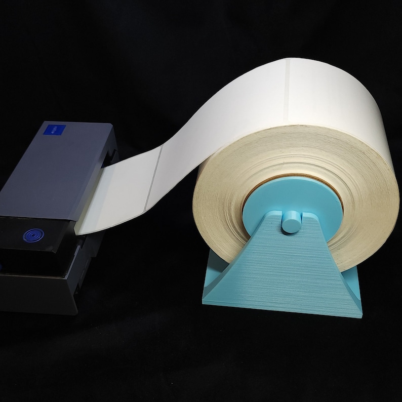 4x6 Label Roll Holder for Large UPS & Fedex Rolls | Sturdy, Easy ...