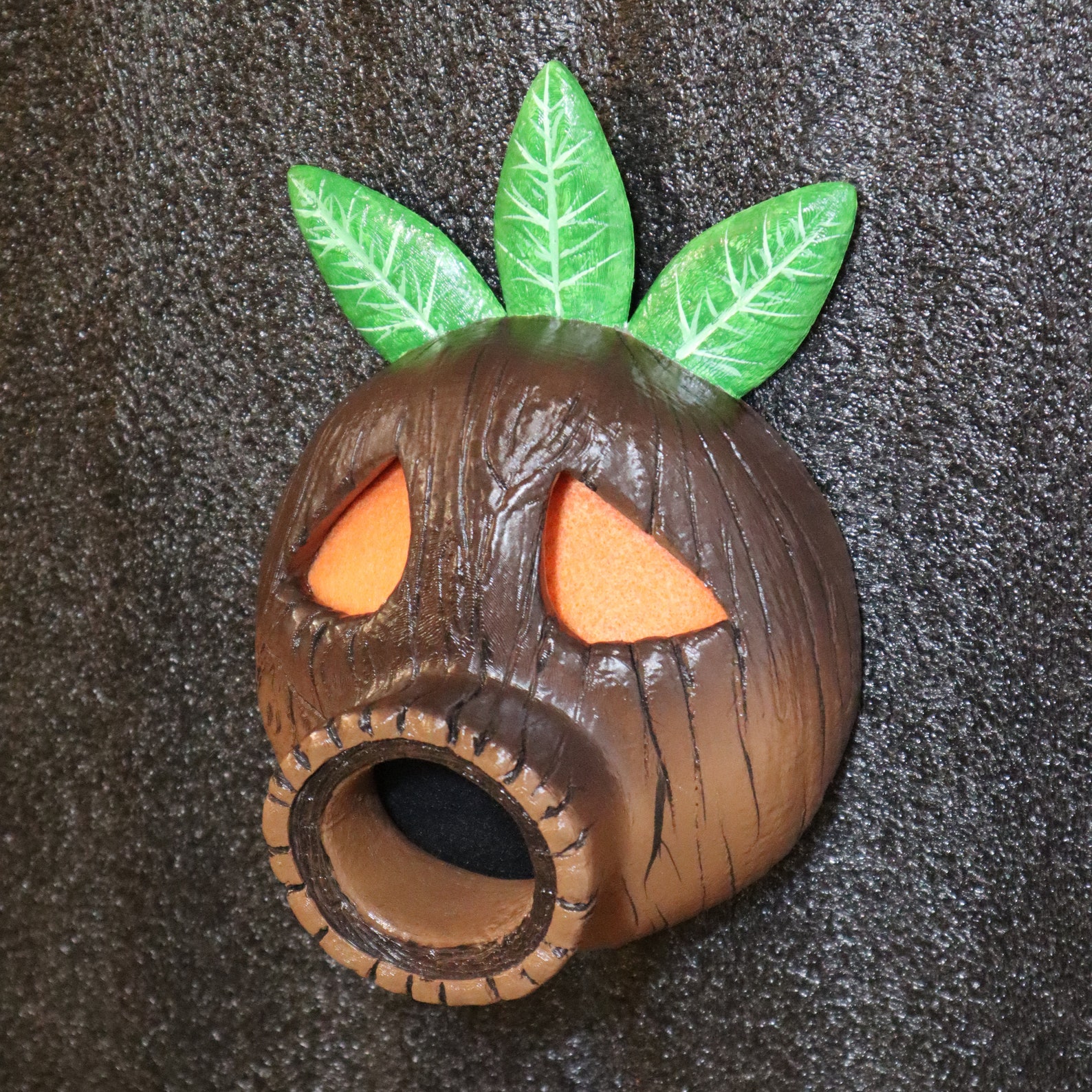 Legend of Zelda Deku Mask Wood Grain NEW MODEL V2.0 Deku - Etsy