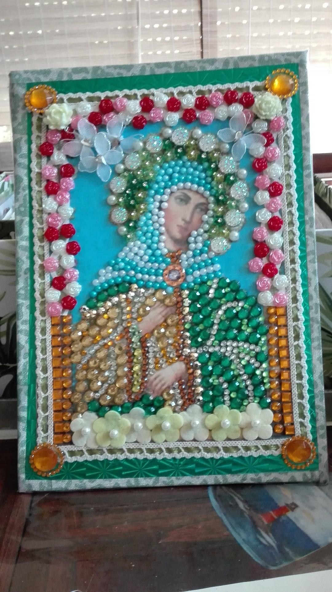 43 Virgin With the Ark of Roses - Etsy