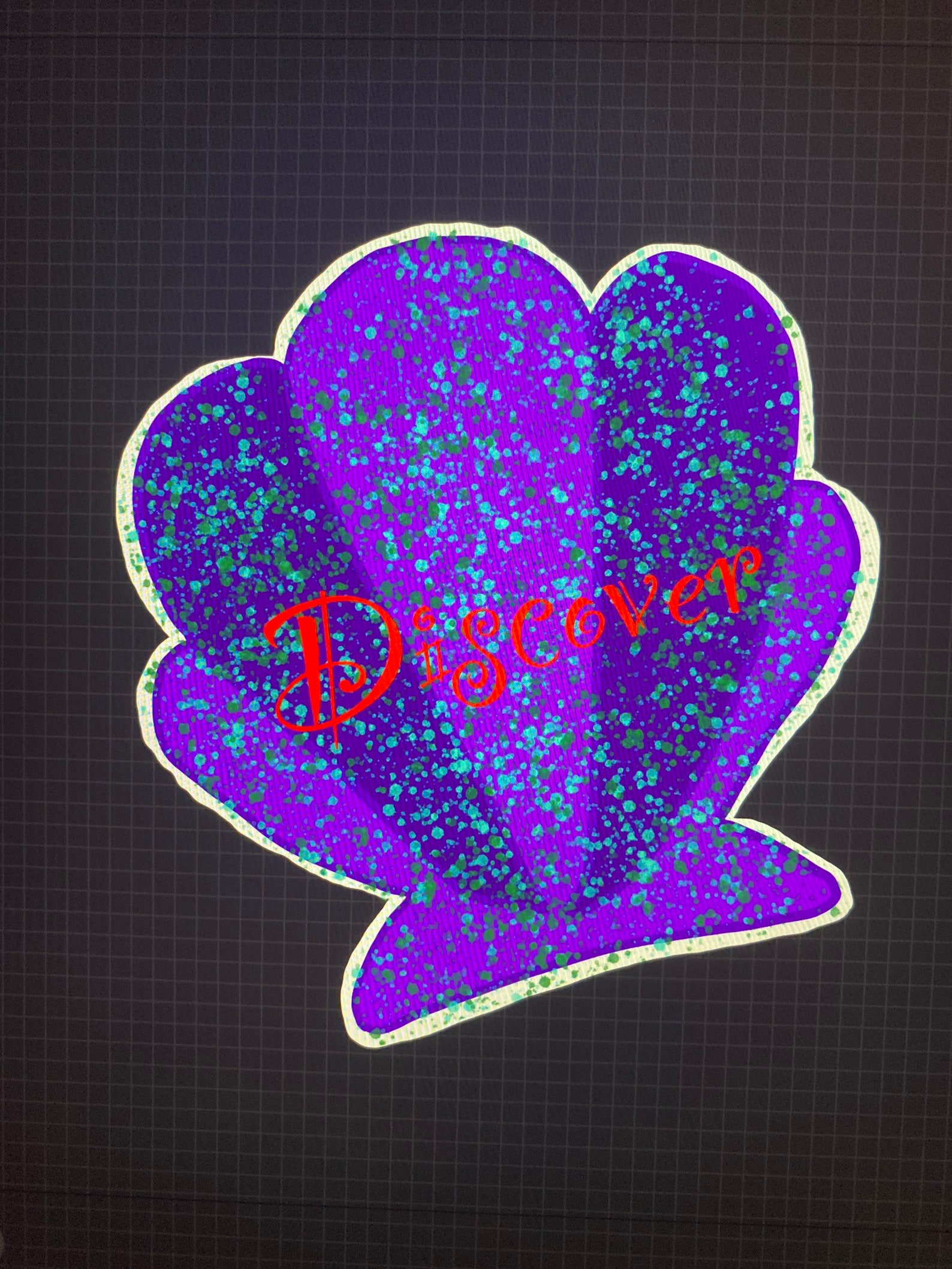 Ariel Symbol Inspirierter Mini Sticker | Etsy