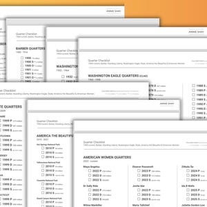 COIN COLLECTION CHECKLIST proceeds Donated to Hurricanes Helene ...