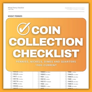 Penny Collection Checklist - Etsy
