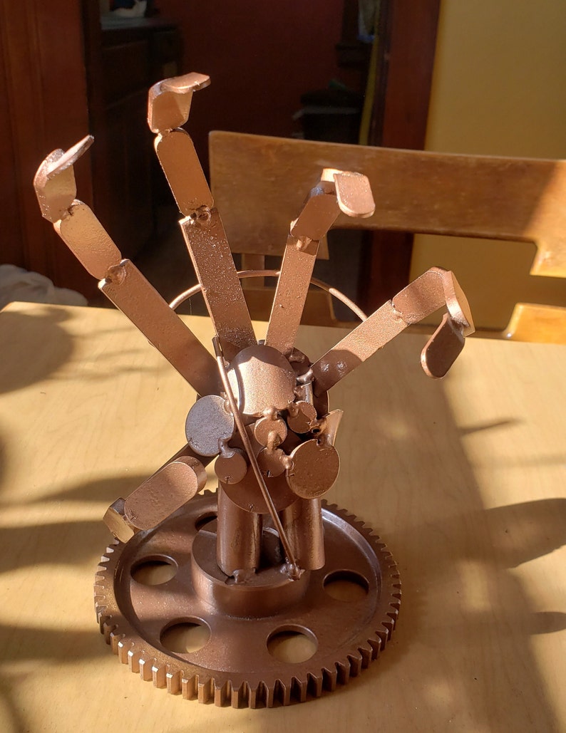 Welded Skeleton Hand Steel Sculpture - Etsy