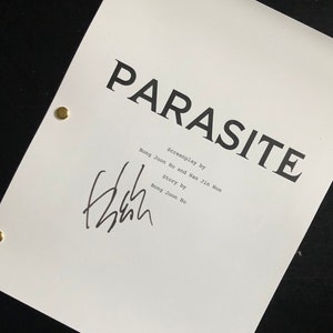 Parasite Movie Script in English - Etsy