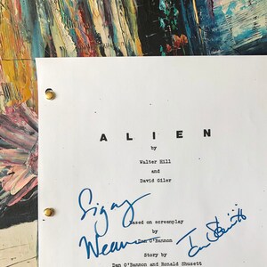 ALIEN Movie Script - Etsy