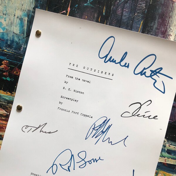 Movie Script Print - Etsy