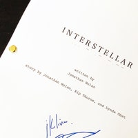 Interstellar Movie Script Poster, Final Scene Scripts, Screenplay Movie ...