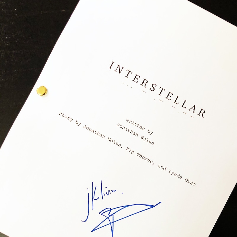 Movie Script Print - Etsy