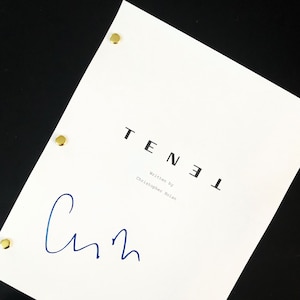 TENET Movie Script Christopher Nolan Full Screenplay - Etsy