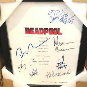 Deadpool Movie Script - Etsy