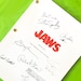 Jaws Movie Script Original Full Screenplay - Etsy