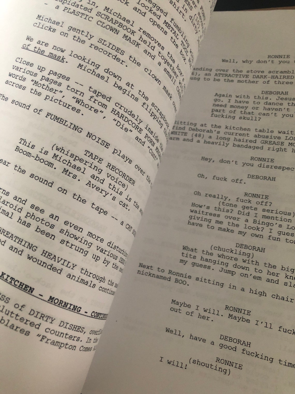 Rob Zombie's Halloween Movie Script 2007 - Etsy