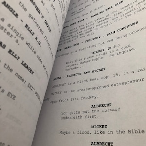 The Crow Movie Script Brandon Lee Original Full Screenplay - Etsy