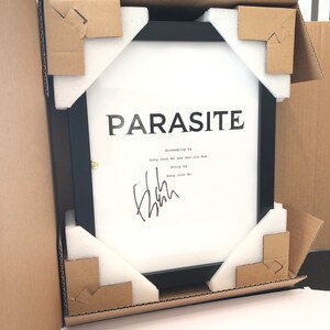 Parasite Movie Script in English - Etsy