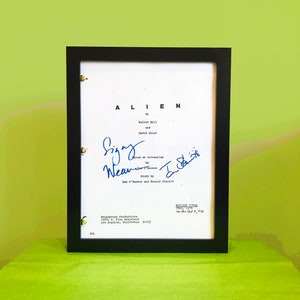 ALIEN Movie Script - Etsy