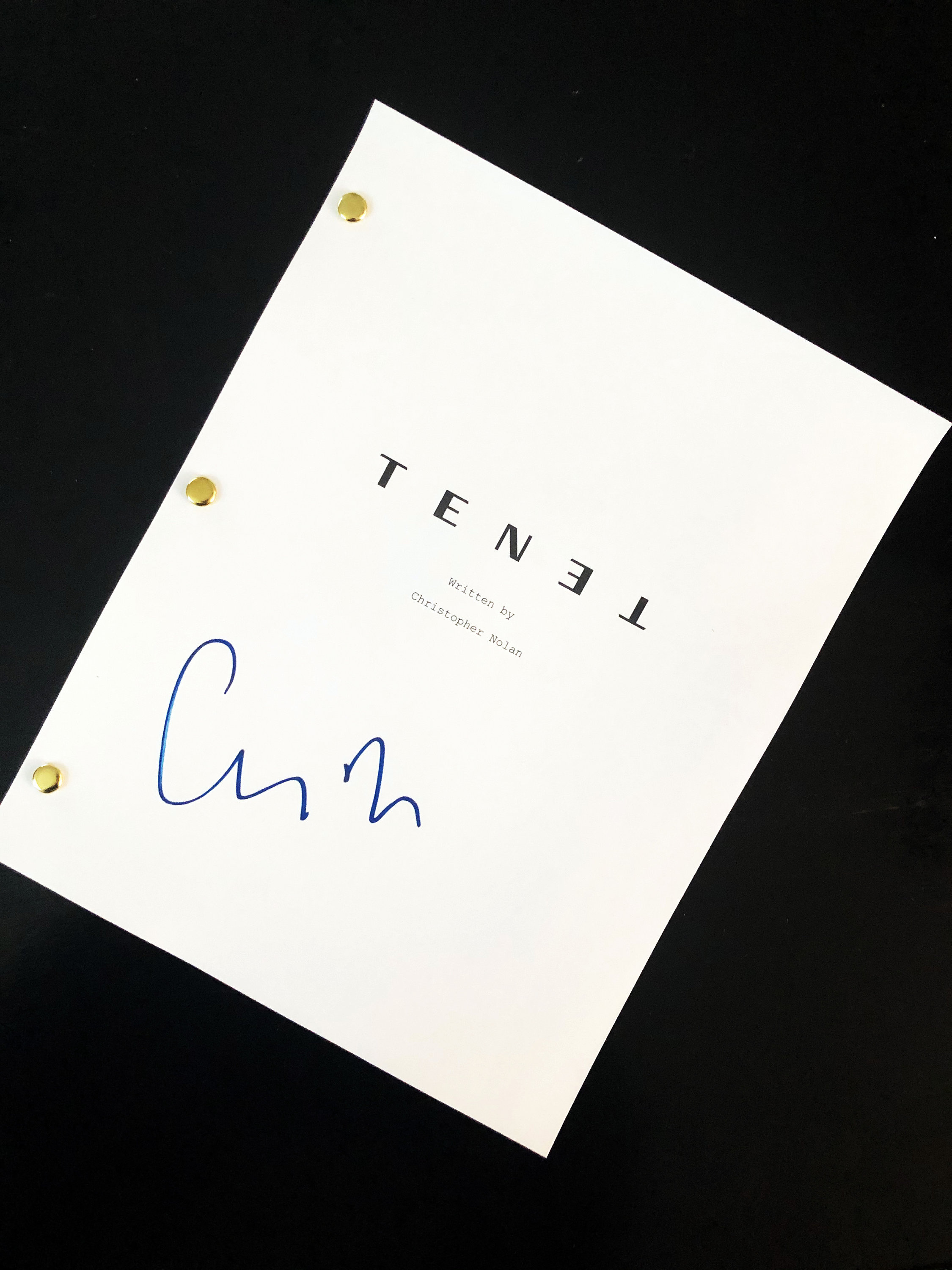 TENET Movie Script Christopher Nolan Full Screenplay - Etsy