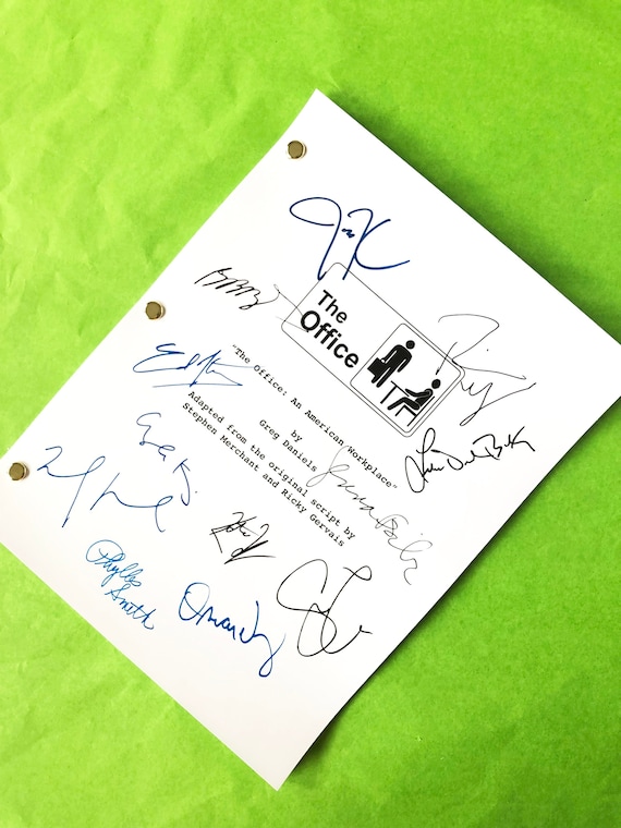 The Office Tv Show Script the Office Gift the Office - Etsy UK