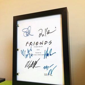 Framed Friends Tv Show Script - Etsy
