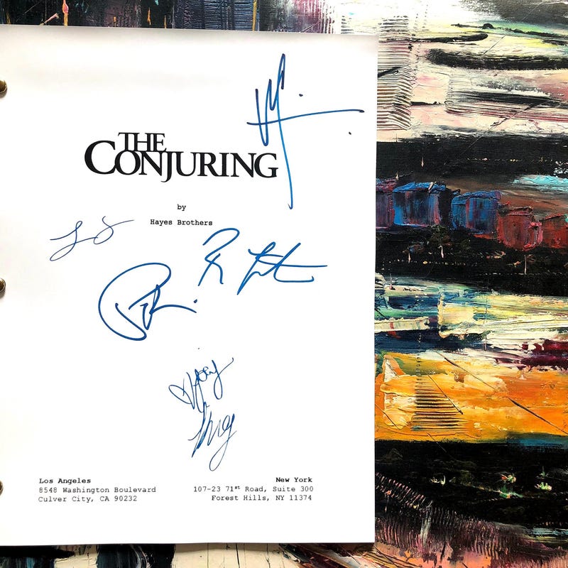 Movie Props Signed - Etsy