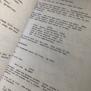 Beetlejuice Movie Script Original Full Screenplay - Etsy