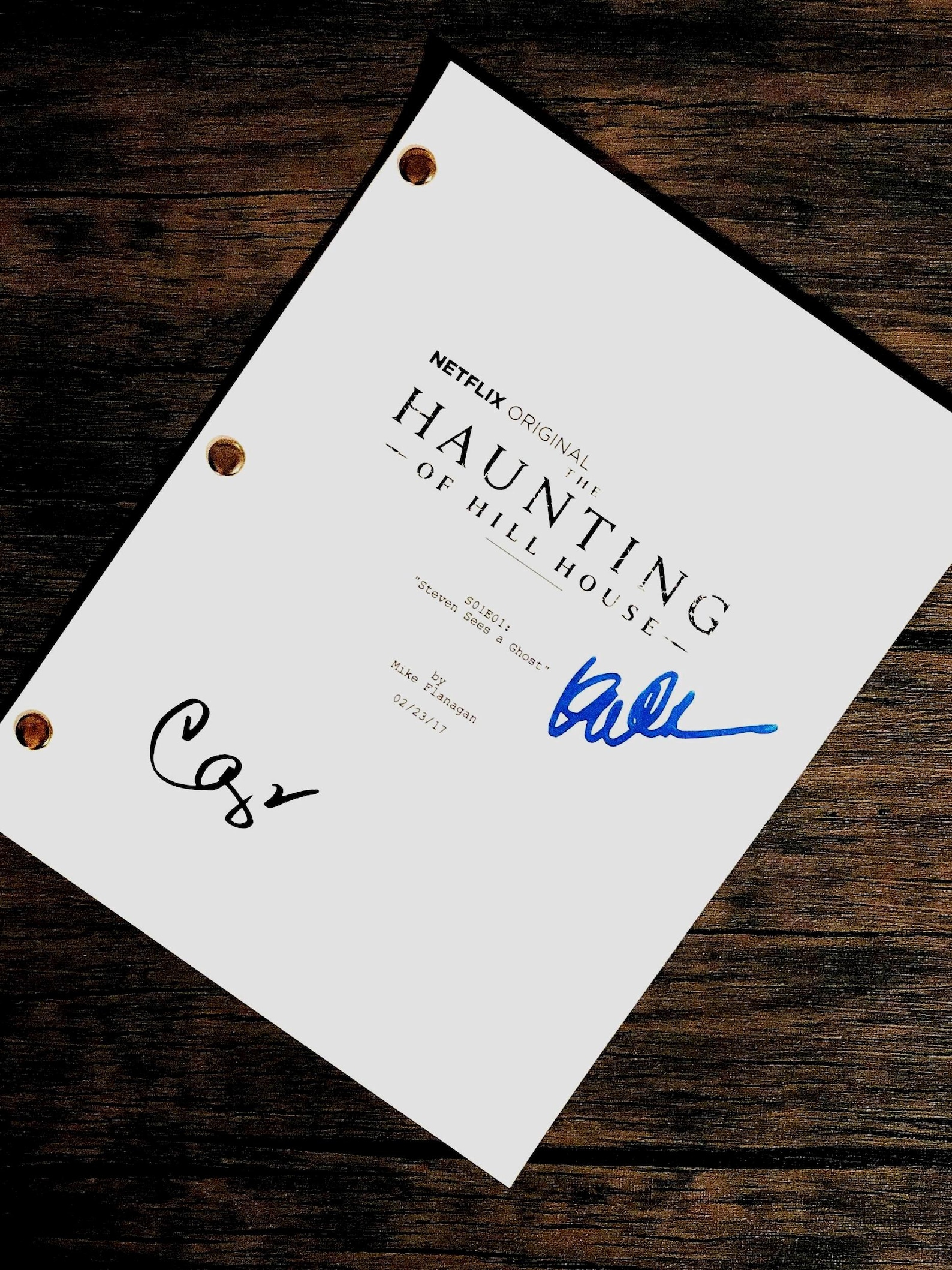 The Haunting of Hill House Pilot Episode Script - Etsy