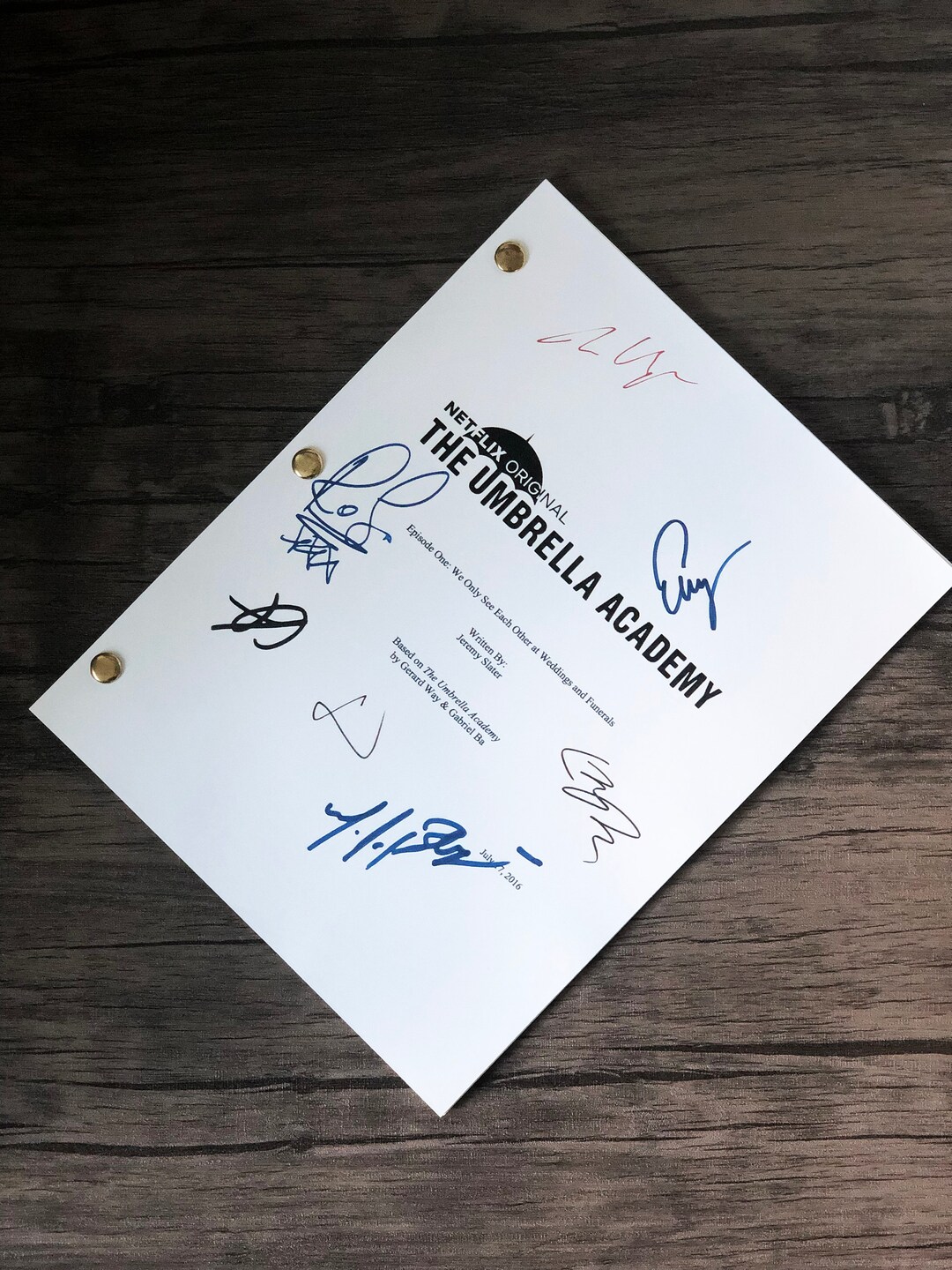 The Umbrella Academy TV Show Script - Etsy