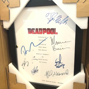 Deadpool Movie Script - Etsy