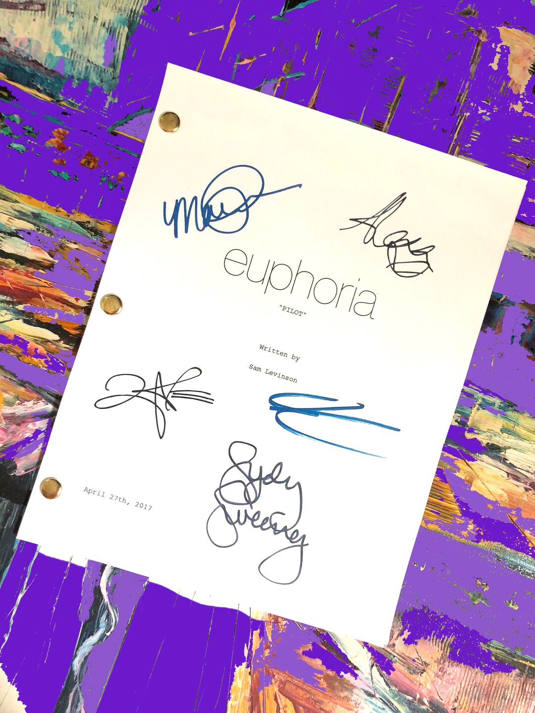Euphoria Tv Show Script Original Full Screenplay - Etsy