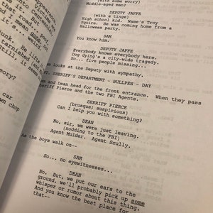 TV Show Script - Etsy
